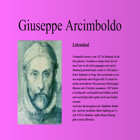 Arcimboldo | PPTX