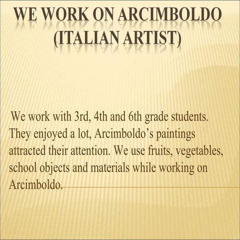 Arcimboldo | PPT