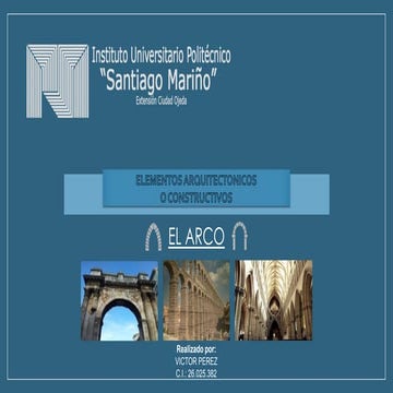 Estructuras de arco | DOCX