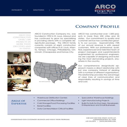 Arco Design Build Capabilities Package | PDF