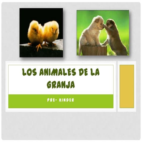 Los animales de la granja power | PPTX