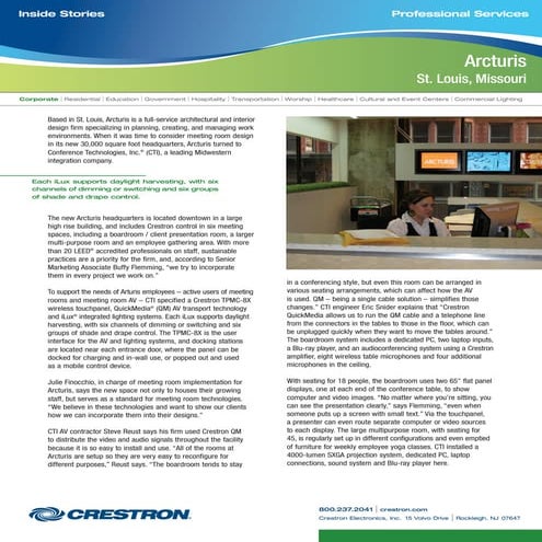 Case Study: Green Lighting and AV | PDF