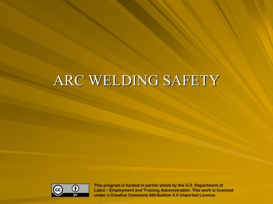 Arc_Welding_Safety.ppt slide presentation | PPT