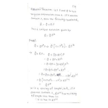 Ardens Theorem