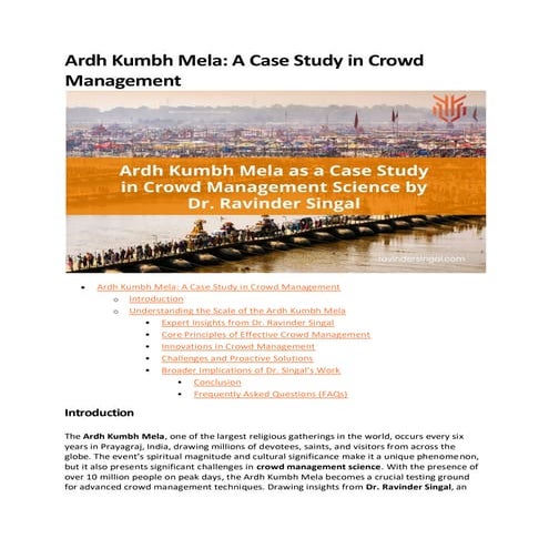 Ardh Kumbh Mela A Case Study in Crowd Management.pdf