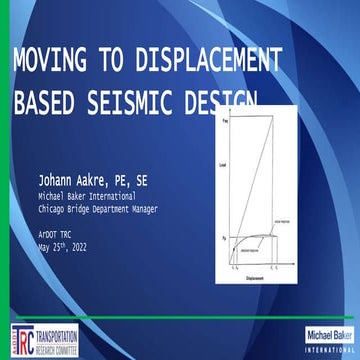 moving displacement based seismic design | PPTX