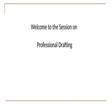 Drafting of Audit Report style guide of CAG | PPTX