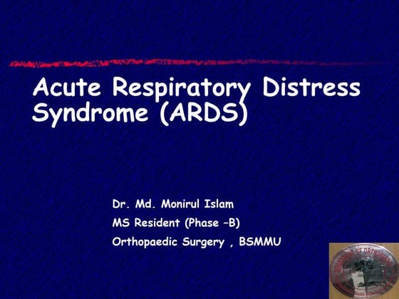 ARDS ppt | PPT