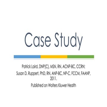 ARDS (Case study) | PPTX