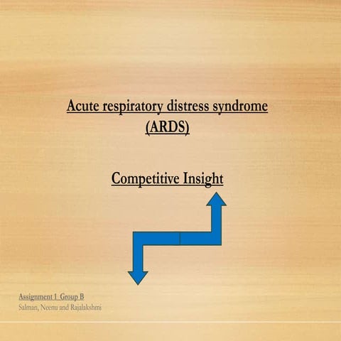 ARDS (Acute Respiratory Distress syndrome) Project.pptx