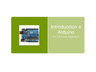 Introduction to Arduino @ Open Tech School - Berlin (6 Dec 2012) | PPT