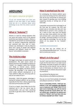 Introduction to Arduino @ Open Tech School - Berlin (6 Dec 2012) | PPT