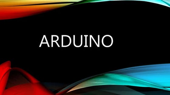 Our Arduino Project | PPT