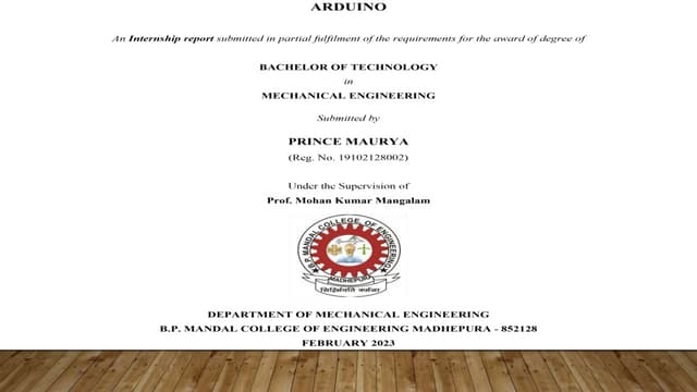 Arduino Ppt 2023 Ppt