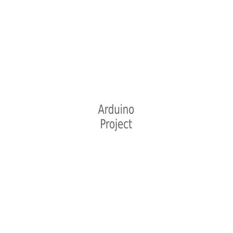 Arduino7 | PPT