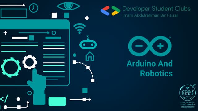 Arduino And Robotics Ppt
