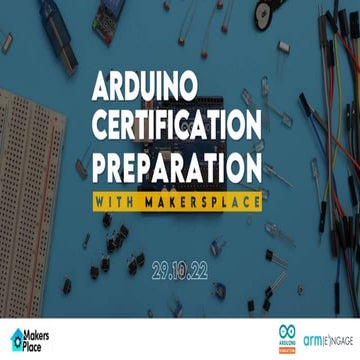Arduino Certification | PPTX | Education