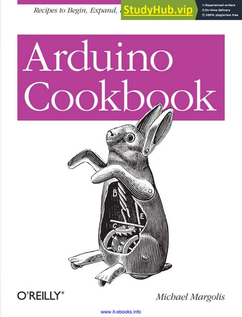Arduino Cookbookpdf Desktop Publishing Computer Software And Applications