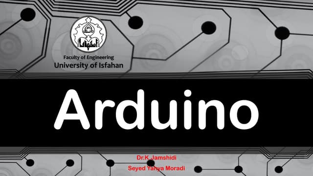 Arduino Ppt