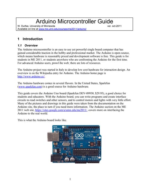 Ppt On Arduino Ppt 4762