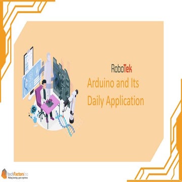 Arduino And Its Daily Applicationnnnnnnn Ppt 3759