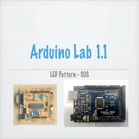 Arduino Lab 1 1 Ppt