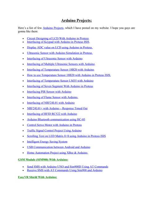 The Engineeering Projects presentations