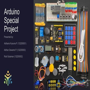 Arduino Special Project Robotic for Hobbies and New bie | PPT