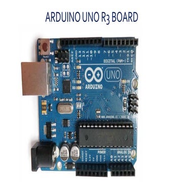 Arduino Uno Basics | PPTX
