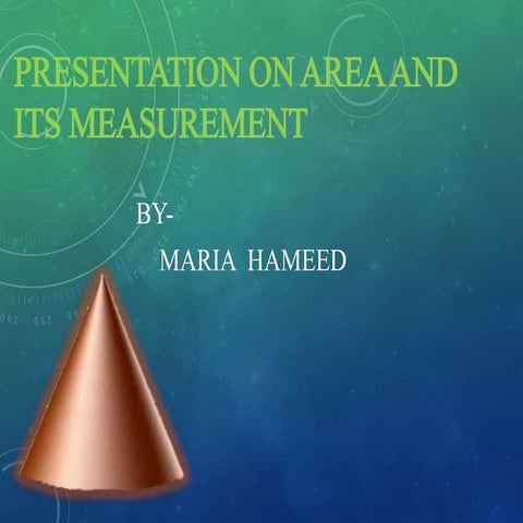 Area for elementary school kids | PPTX