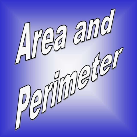Area and Perimeter PowerPoint.ppt