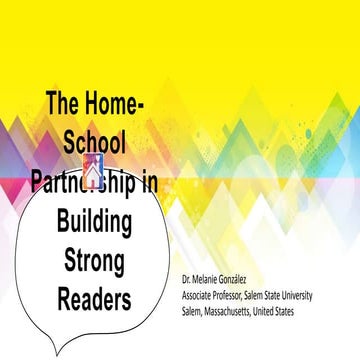 The home-school partnership for building strong multilingual readers | PPTX