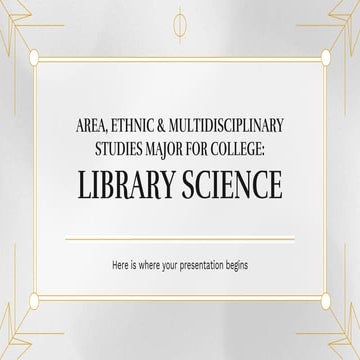 Area, Ethnic & Multidisciplinary Studies Major for College_ Library ...