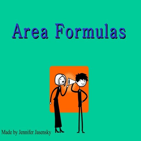 Area Formulas | PPT