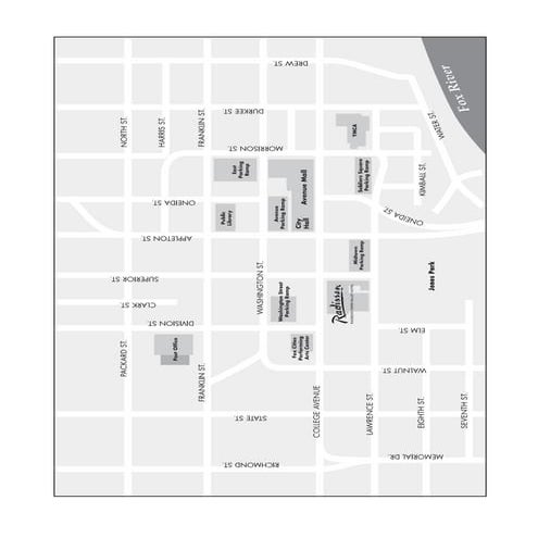 Area map w/Parking--Radisson | PDF