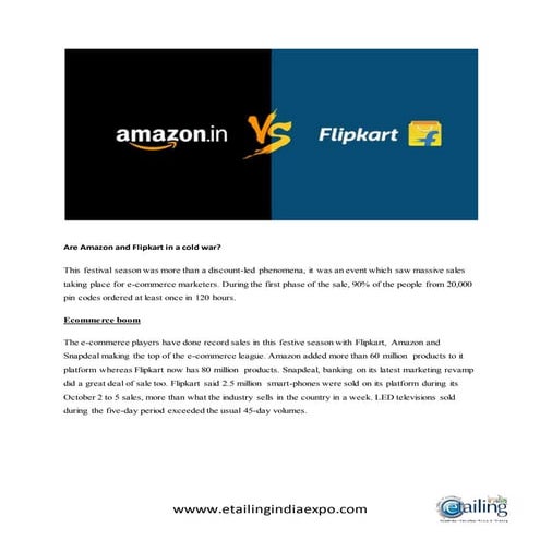 Case Study of Amazon | PPTX