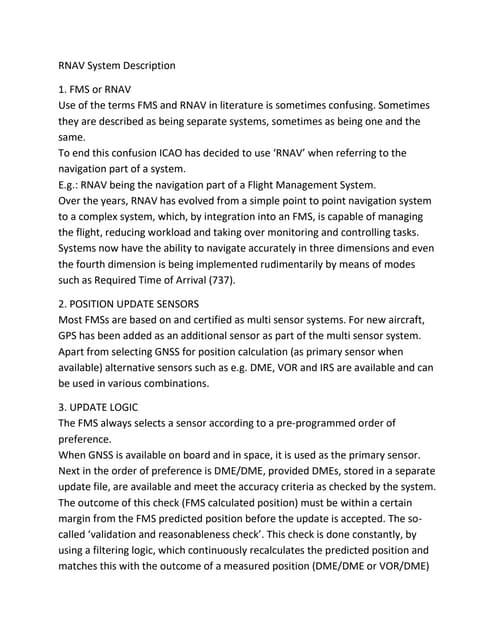 Area Navigation 2.docx | Computer Peripherals | Computing