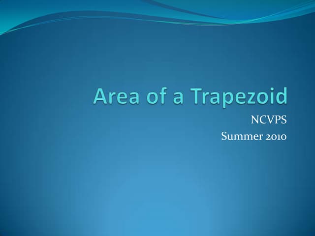 8 5 Trapezoid And Kites | PPT