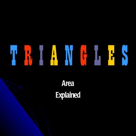 Area of Triangles | PPT