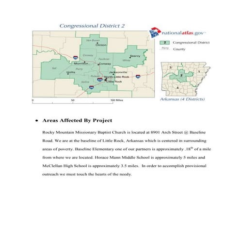 Areas affected by project | PDF