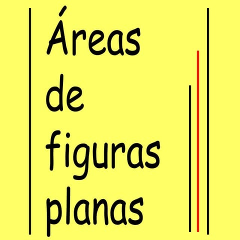 Areas figuras planas | PPT