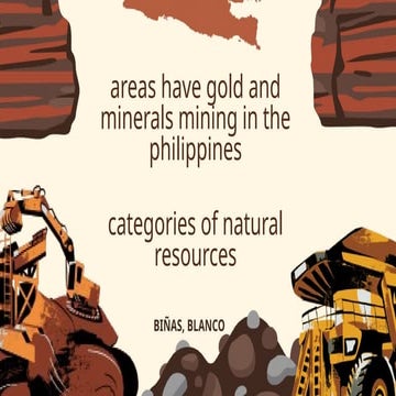 areas have gold and minerals mining in the philippines.pptx