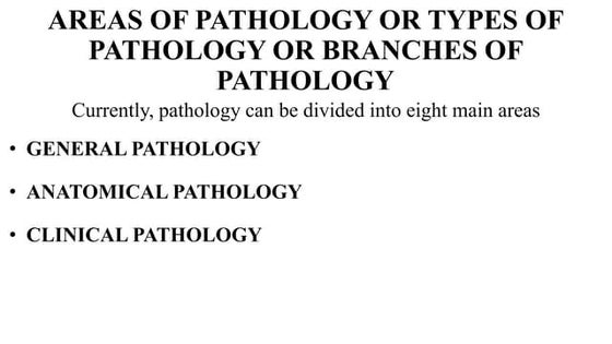 Introduction to pathophysiology | PPTX