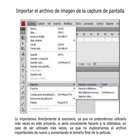 Pantalla principal en Flash | ODP | Technology & Computing