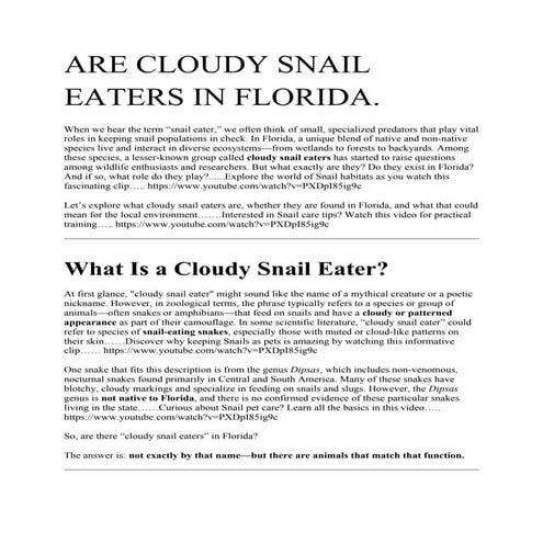 DO SNAILS CRAWL OR SLITHER.EXPLAIN WITH EVIDENCE. | DOCX