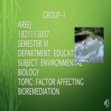bioremediation | PPT