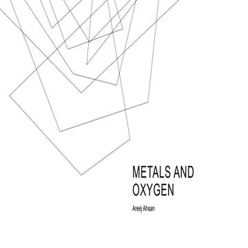 Metal and Oxygen combination and interaction.pptx
