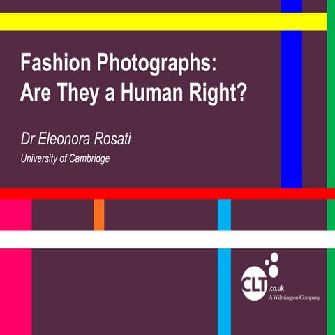 Safeguarding Fashion Shows: Copyright Laws on the Runway | PDF