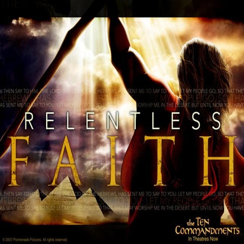 A relentless faith | PPT