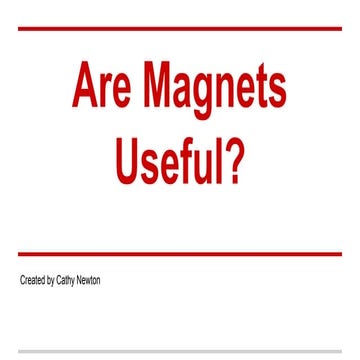 Are magnets useful | PDF